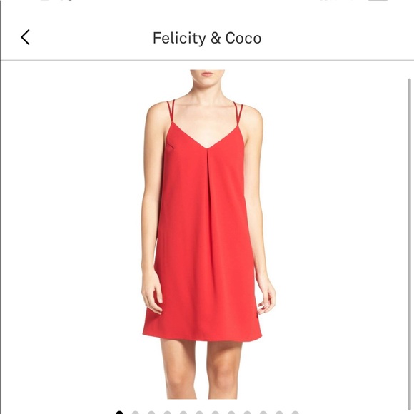 Felicity & Coco | Dresses | Felicity Coco Red Mini Dress | Poshmark